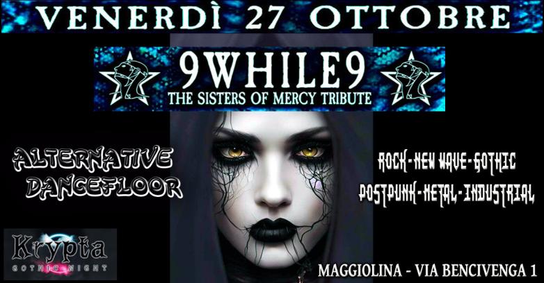 Krypta night + Concerto Nine While Nine @ Zoo bar (Roma) - GOTH.IT
