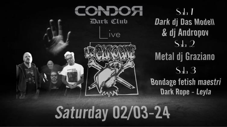 Condor Dark Club @ Condor Disco Club (Rubiera, RE) - GOTH.IT